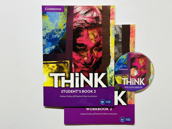 Комплект учебников Think 2: Student's Book + Workbook + CD - купить с ...