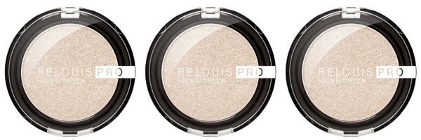 Relouis Хайлайтер компактный для лица Pro Highlighter, тон 02 Champagne ...