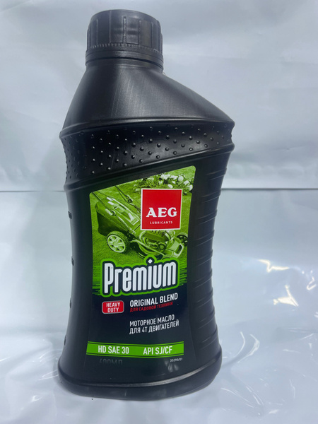 Масло 4-хтактное (универсальный зима лето )AEG 0.6 л купить на OZON по ...