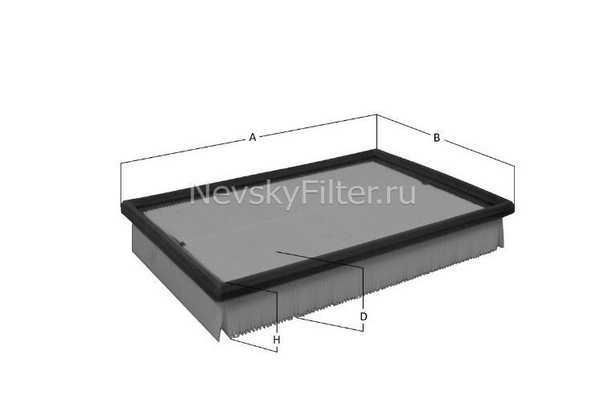 Фильтр воздушный Nevsky Filter NF5053 - купить по выгодным ценам в ...