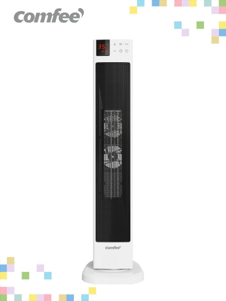 Тепловентилятор колонный Comfee CFH2030FM, 2000 Вт, 4 режима, таймер, сенсорное управление ...