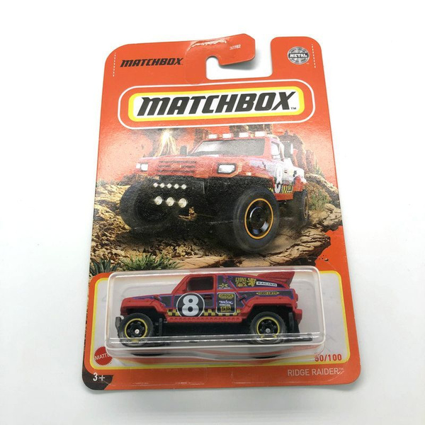 Машинка Matchbox RIDGE RAIDER 1/64 Metal Die-cast Model Toy Car купить ...