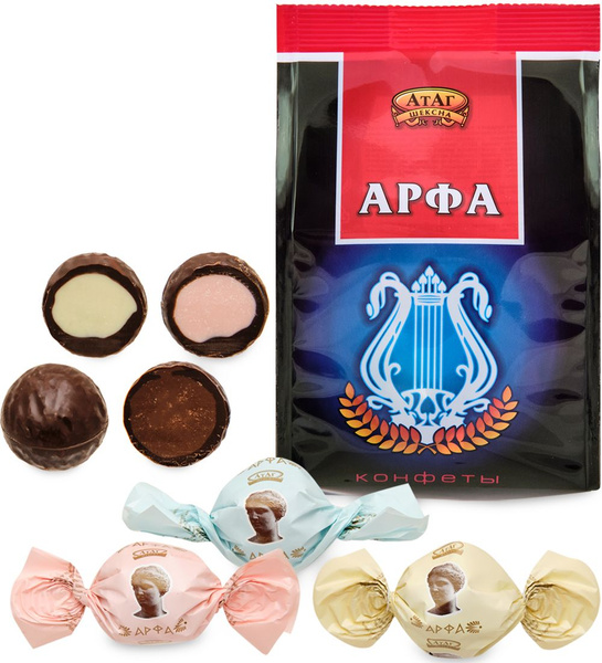 Конфеты "Арфа" 200 гр - купить с доставкой по выгодным ценам в интернет ...