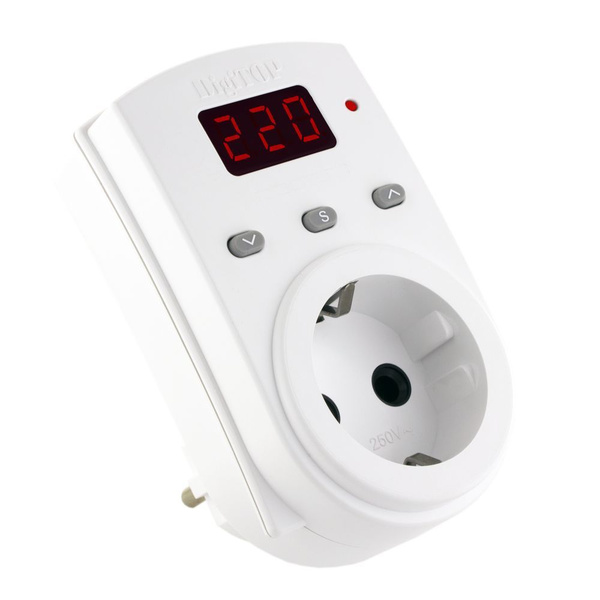 Реле напряжения Digitop Vp 10AS - купить по выгодной цене в интернет-магазине OZON (1328105505)