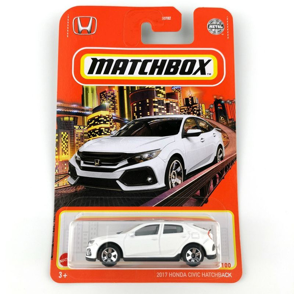 Машинка Matchbox 2017 HONDA CIVIC HATCHBACK 1/64 Metal Die-cast Model ...