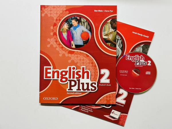 English Plus 2 Second Edition(Второе Издание): Student's Book + Workbook + CD - купить с ...