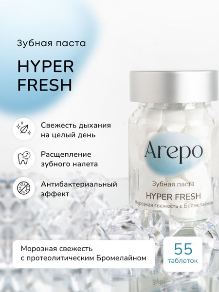 Зубная паста Hyper Fresh 55 шт. - купить с доставкой по выгодным ценам ...
