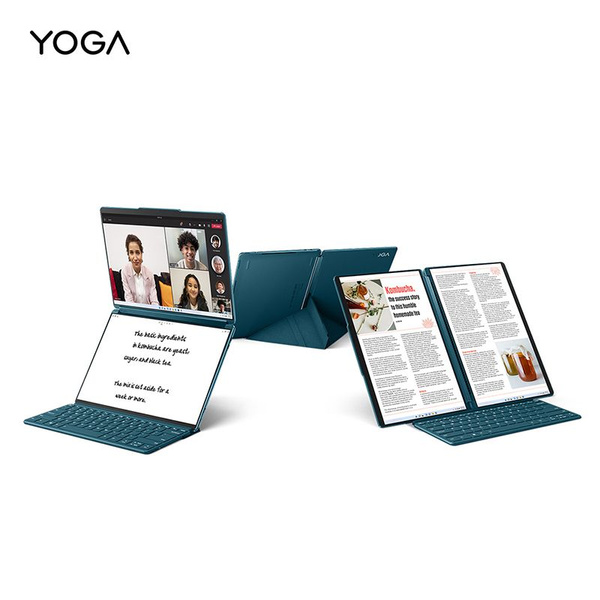 Ноутбук Lenovo YOGA BOOK 9i, темно-синий купить по низкой цене: отзывы ...