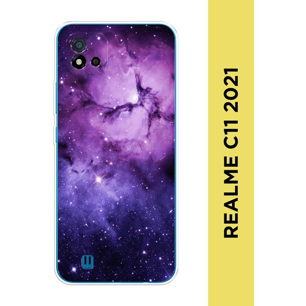 Силиконовый чехол на Oppo Realme C11 (2021) / Реалми С11 (2021) "Космос ...