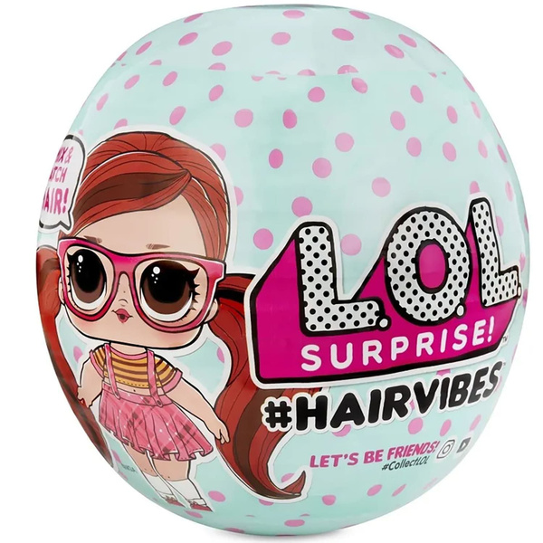 Кукла с париками для создания причесок Hairvibes L.O.L. Surprise ...