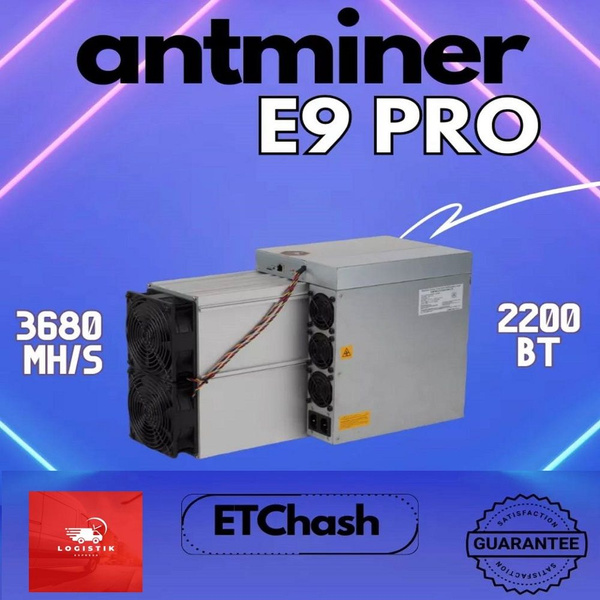 ASIC майнер BITMAIN ANTMINER E9 PRO 3680 MH/s - купить с доставкой по ...