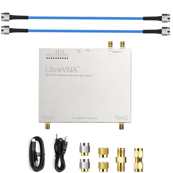 LibreVNA 100 кГц - 6 ГГц векторный анализатор сети Профессиональный анализатор антенны NanoVNA ...