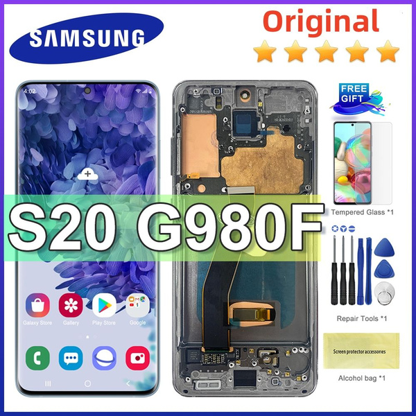 Вопросы и ответы о Дисплей Черная рамка для Samsung Galaxy S20 G980F 4G ...
