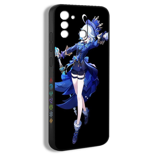 чехол для смартфона Подходит для Tecno Spark 8c Фурина Genshin аниме