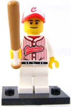 Минифигурка LEGO 8803 Baseball Player col03-16 - купить с доставкой по ...