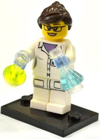 Минифигурка LEGO 71002 Scientist col11-11 - купить с доставкой по ...