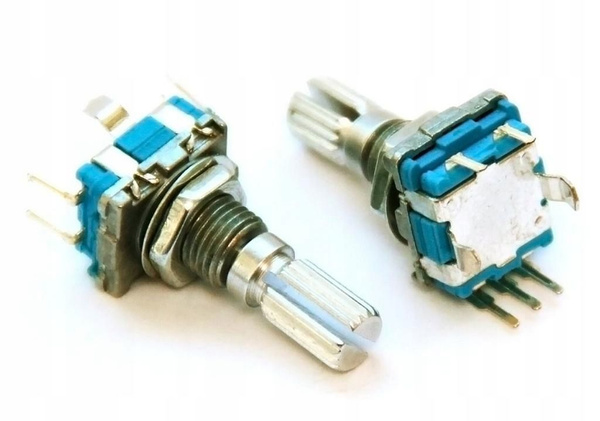 EC11 Поворотный энкодер-переключатель 20MM Плунжерный вал купить на ...