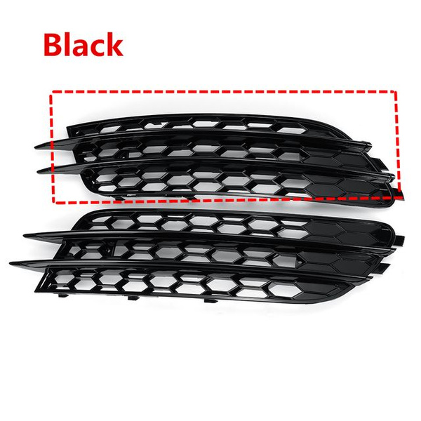 Для Audi A6 C7 Sedan 2012-2015 Решетки переднего бампера с сотами - арт ...