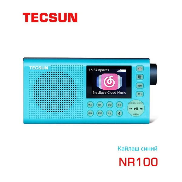 TECSUN NR100 интернет радио wifi интернет радио walkman купить по ...