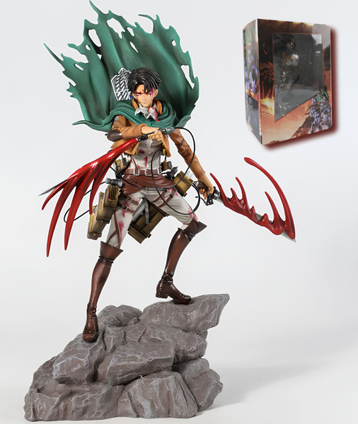 Фигурка Атака Титанов / Леви Аккерман / Attack On Titan (35см) - купить ...