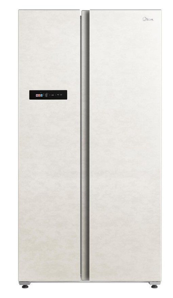 Холодильник Midea Side-by-Side Midea MDRS791MIE33, бежевый, бежевый ...