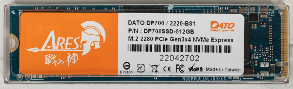 512 ГБ Внутренний SSD-диск Dato DP700 (DP700SSD-512GB) - купить по ...