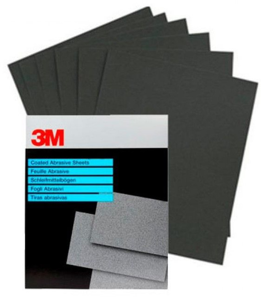 Лист шлифовальный/шкурка 3M 280 мм P800 1 шт - купить по низким ценам в ...