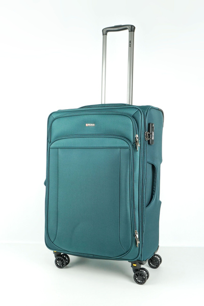 Чемодан Chemodan 360 большой текстильный с расширением на 4-х съемных колесах с кодовым замком ...