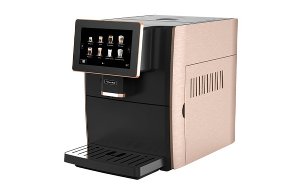 Автоматическая кофемашина Rondell RDE-1111, розовый купить по выгодной ...