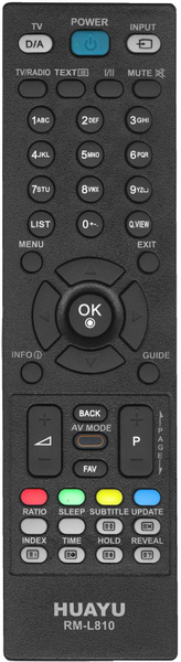 Пульт ДУ HUAYU RM-L810 - купить по выгодной цене в интернет-магазине OZON (1313988440)