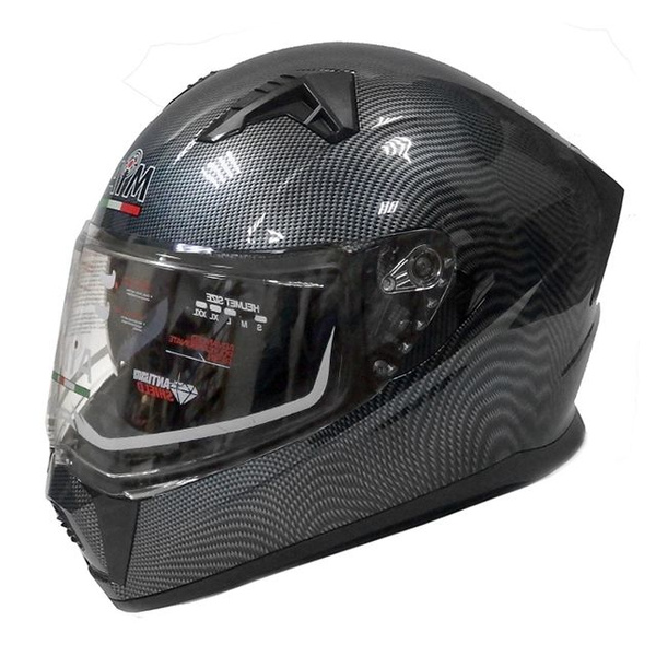 Интеграл мото шлем цвет карбон глянец AIM JK320 CARBON XS(53-54) c ...