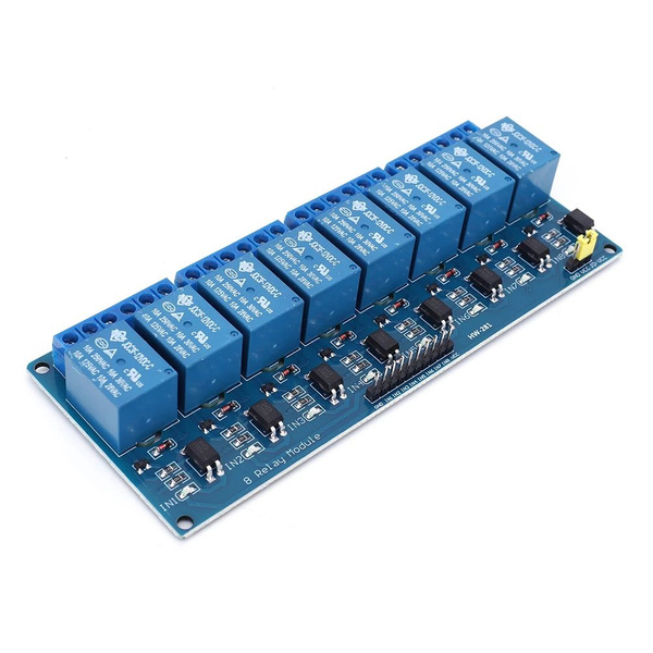Модуль реле 8 каналов для Arduino Nodemcu Stm32 управление 5v купить с доставкой по выгодным