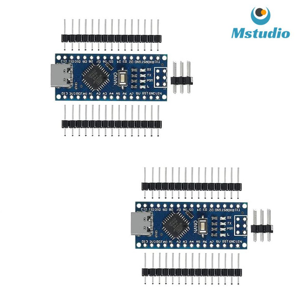 2 шт Arduino Nano V3 0 Usb Type C программируемый контроллер на базе