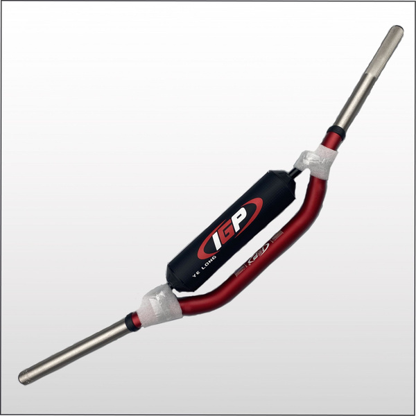 Руль IGP для мотоцикла Эндуро мотокросс алюминиевый 1-1/8 (28,6мм) TWINWALL красный купить c ...