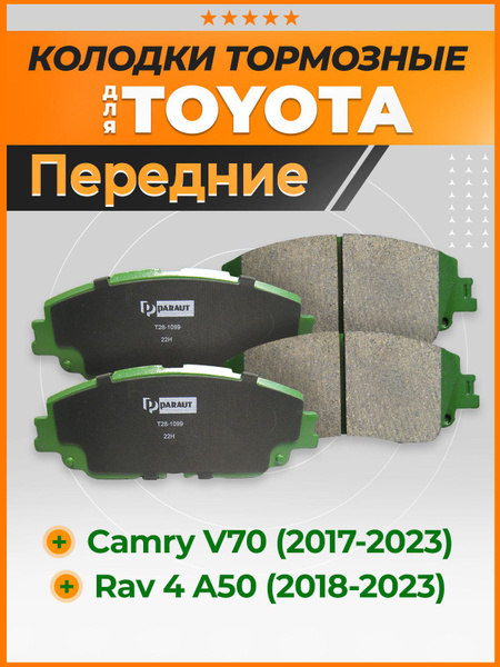 Колодки тормозные PARAUT T281099 Передние - купить по низким ценам в ...