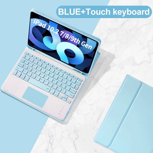 Чехол-клавиатура для iPad 10.2 7/8/9-го поколения 2019/2020/2021, чехол ...