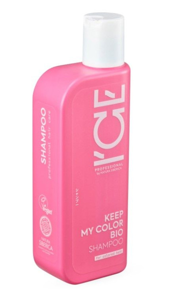 Шампунь д/волос Natura Siberica ICE KEEP MY COLOR 250мл д/окрашенных и ...