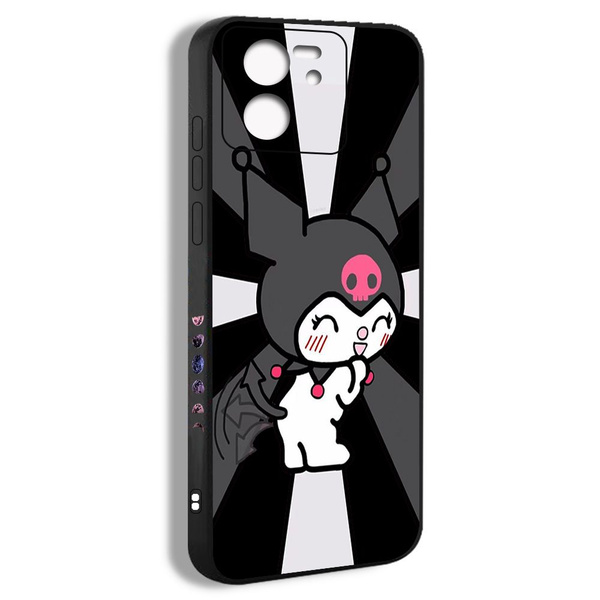 чехол на Xiaomi 13T Pro Куроми Милые Hello Kitty Хелло Китти черная ...