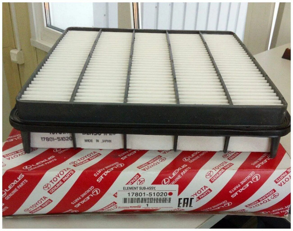 Фильтр воздушный Toyota 1780151020 - купить по выгодным ценам в ...