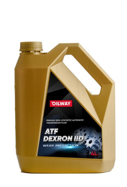 Масло трансмиссионное OilWay ATF DEXRON IID полусинтетическое 4л ...