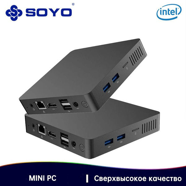 Купить компьютер SOYO M2 6GB+64GB MINI PC, по низкой цене: отзывы, фото, характеристики в ...