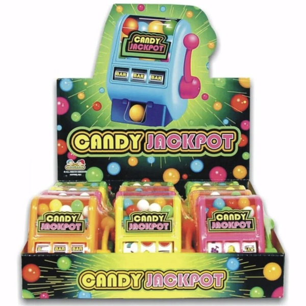 Конфеты жевательные Kidsmania Jackpot Machine Candy, 20 г х 12 шт ...