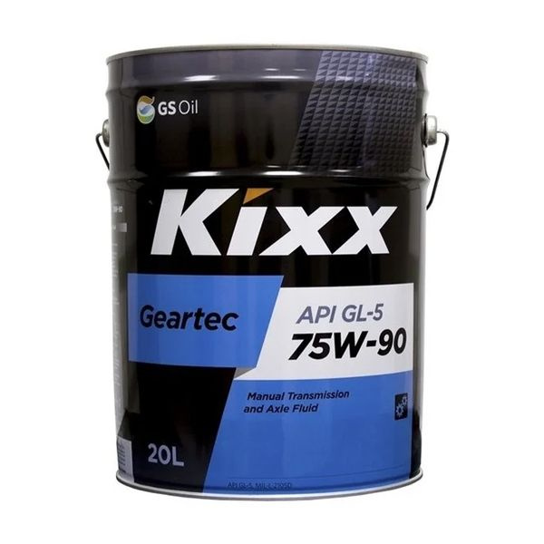 Трансмиссионное масло Gs Oil Kixx Geartec 75W-90 GL-5, 20 л - купить по ...