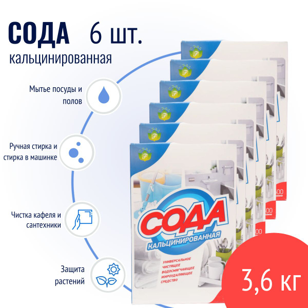 Сода кальцинированная - купить с доставкой по выгодным ценам в интернет ...