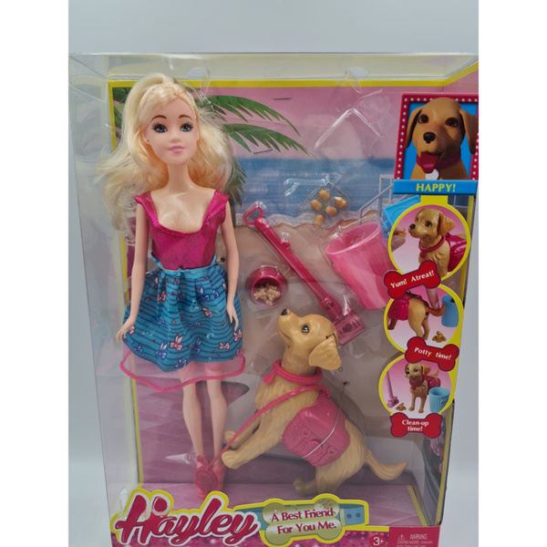 Кукла Hayley выгуливает собачку Barbie Барби с собакой - купить с ...