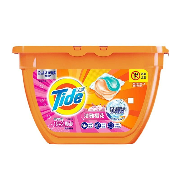 Капсулы для стирки белья Tide Color 21 шт. купить на OZON по низкой ...