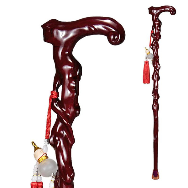 Трость с резьбой из красного дерева - купить с доставкой по выгодным ...