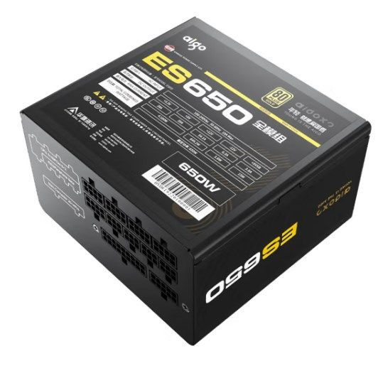 Aigo Блок питания компьютера ES BLACK, 650 Вт (ES650 BLACK) - купить с ...