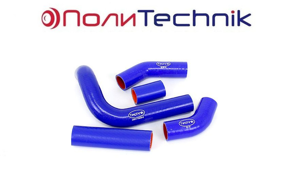 33021-1303000 Комплект патрубков радиатора силиконовый ГАЗ-33021 дв. ЗМЗ-402 (5 штук) - купить с ...