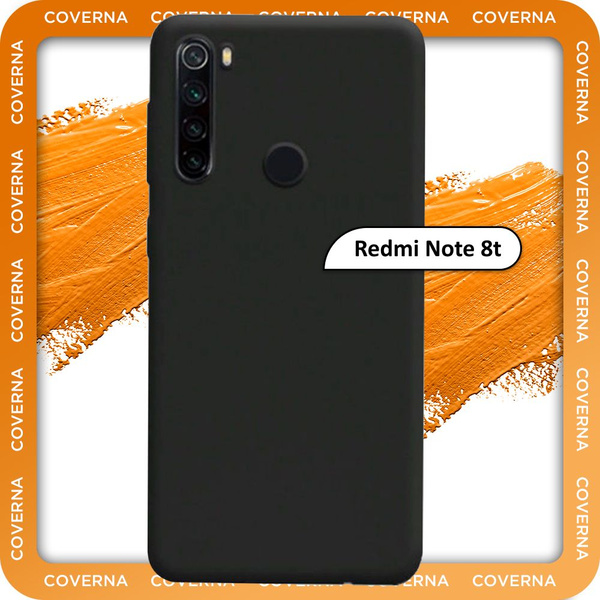 Чехол на Xiaomi Redmi Note 8t / для Редми Нот 8T, накладка с однотонной ...
